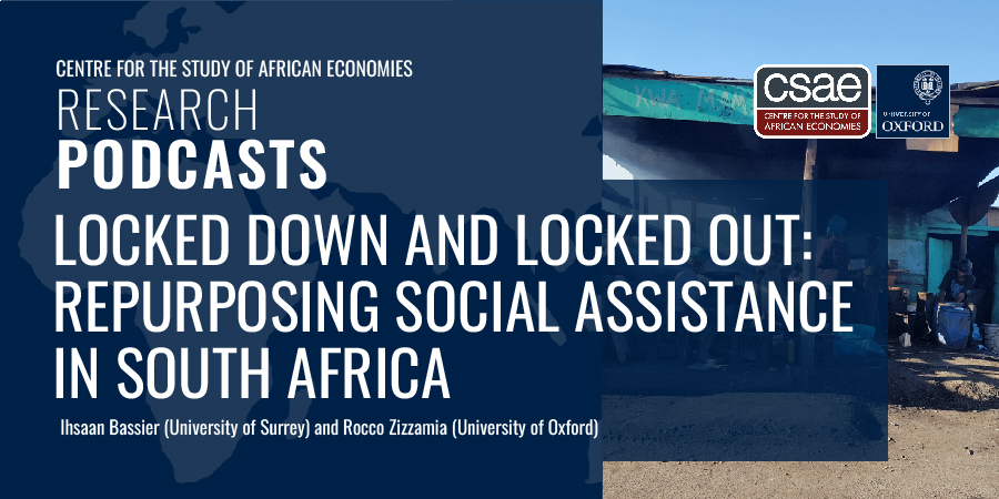 LOCKED DOWN AND LOCKED OUT: REPURPOSING SOCIAL ASSISTANCE IN SOUTH ...