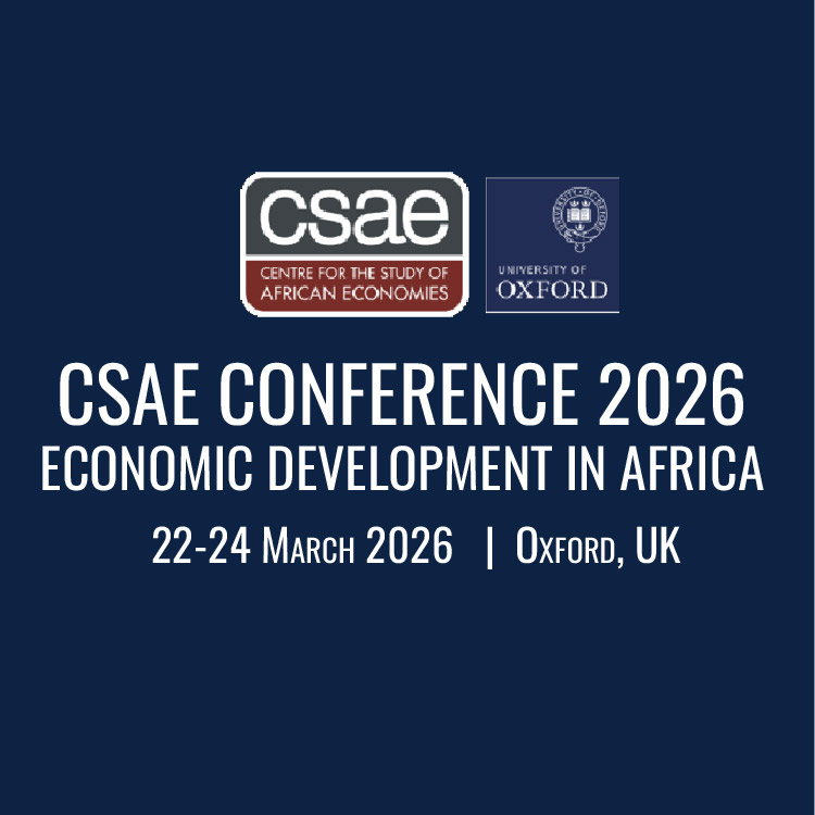 CSAE Conference 2026 | CENTRE FOR THE STUDY OF AFRICAN ECONOMIES