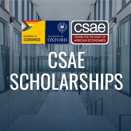SCHOLARSHIPS | CENTRE FOR THE STUDY OF AFRICAN ECONOMIES