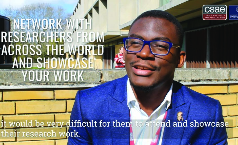 CSAE Conference Funding | CENTRE FOR THE STUDY OF AFRICAN ECONOMIES