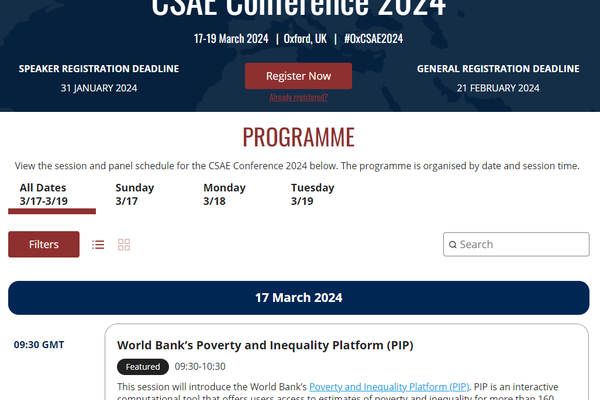 CSAE Conference 2024 | CENTRE FOR THE STUDY OF AFRICAN ECONOMIES